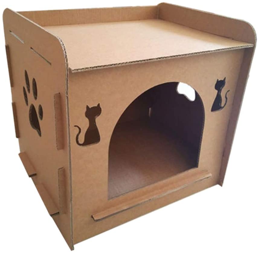 Las Mejores Casas de Cartón para Gatos