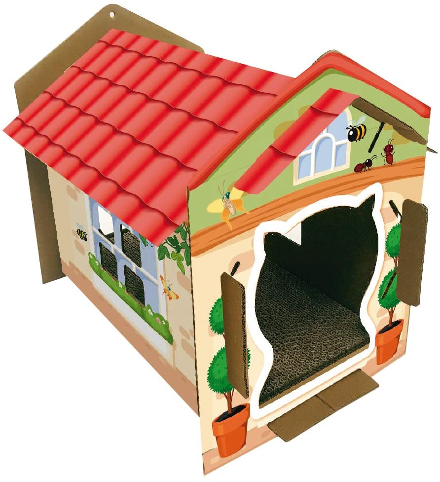 Las Mejores Casas de Cartón para Gatos